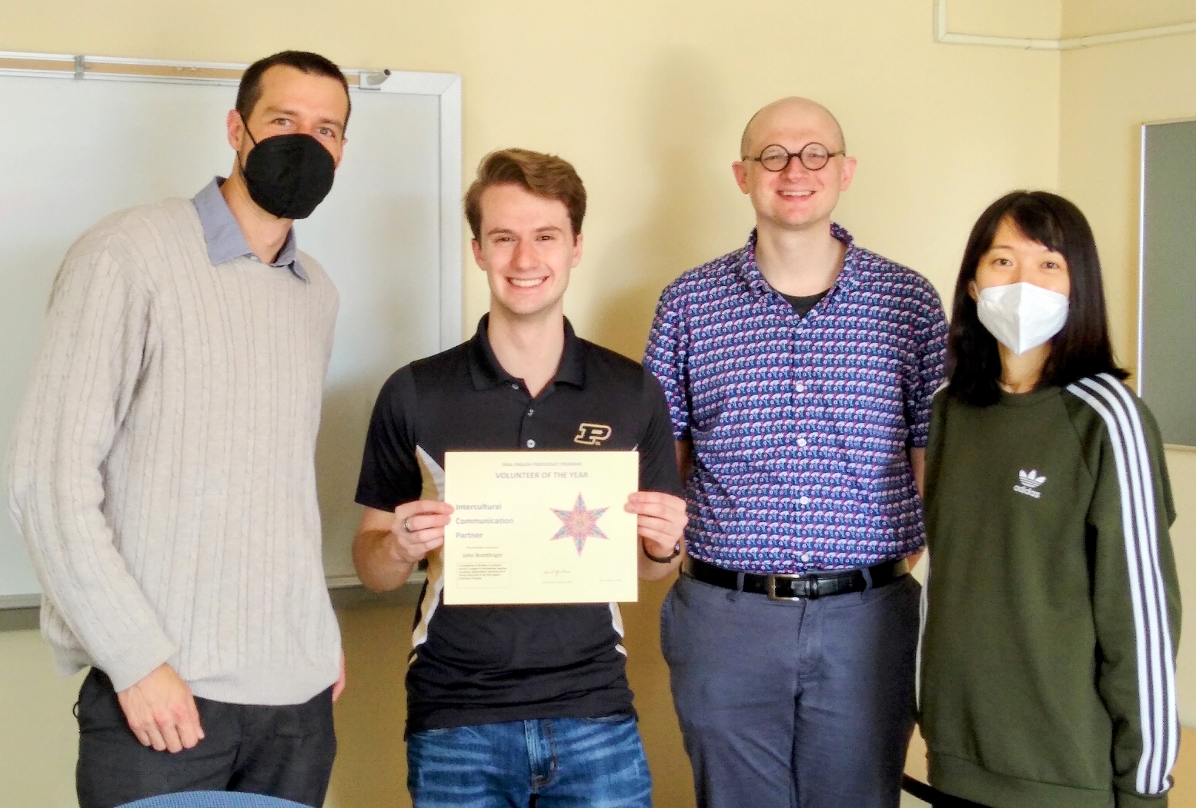Volunteers of the Year - College of Liberal Arts - Purdue University